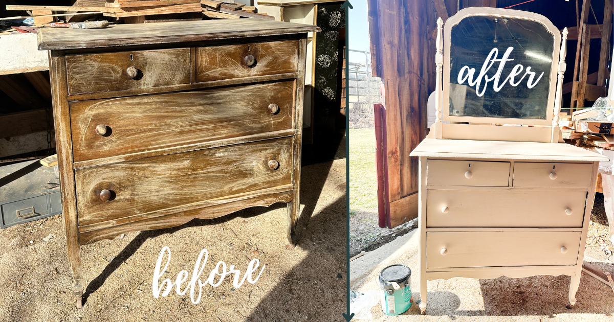 6 Tips to Easily Refinish a Dresser - Arrowroot Homestead