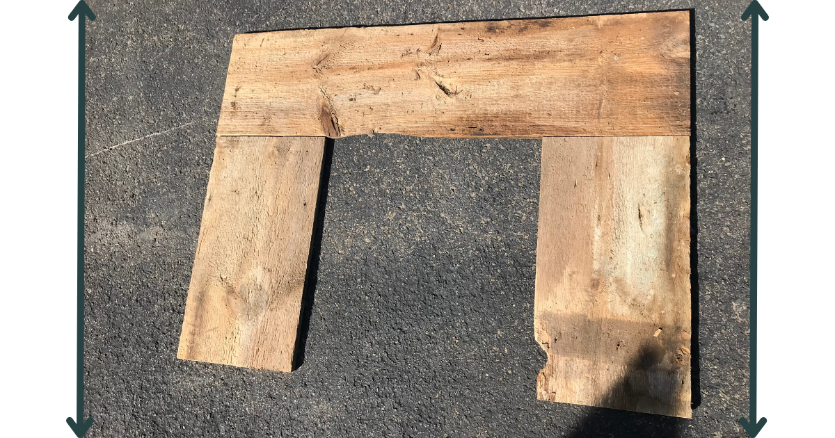 DIY Fireplace Mantel and Storage - Arrowroot Homestead