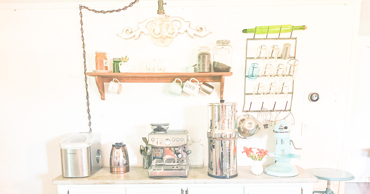 Coffee Bar Design Ideas-Upgrade Over the Years - Arrowroot Homestead
